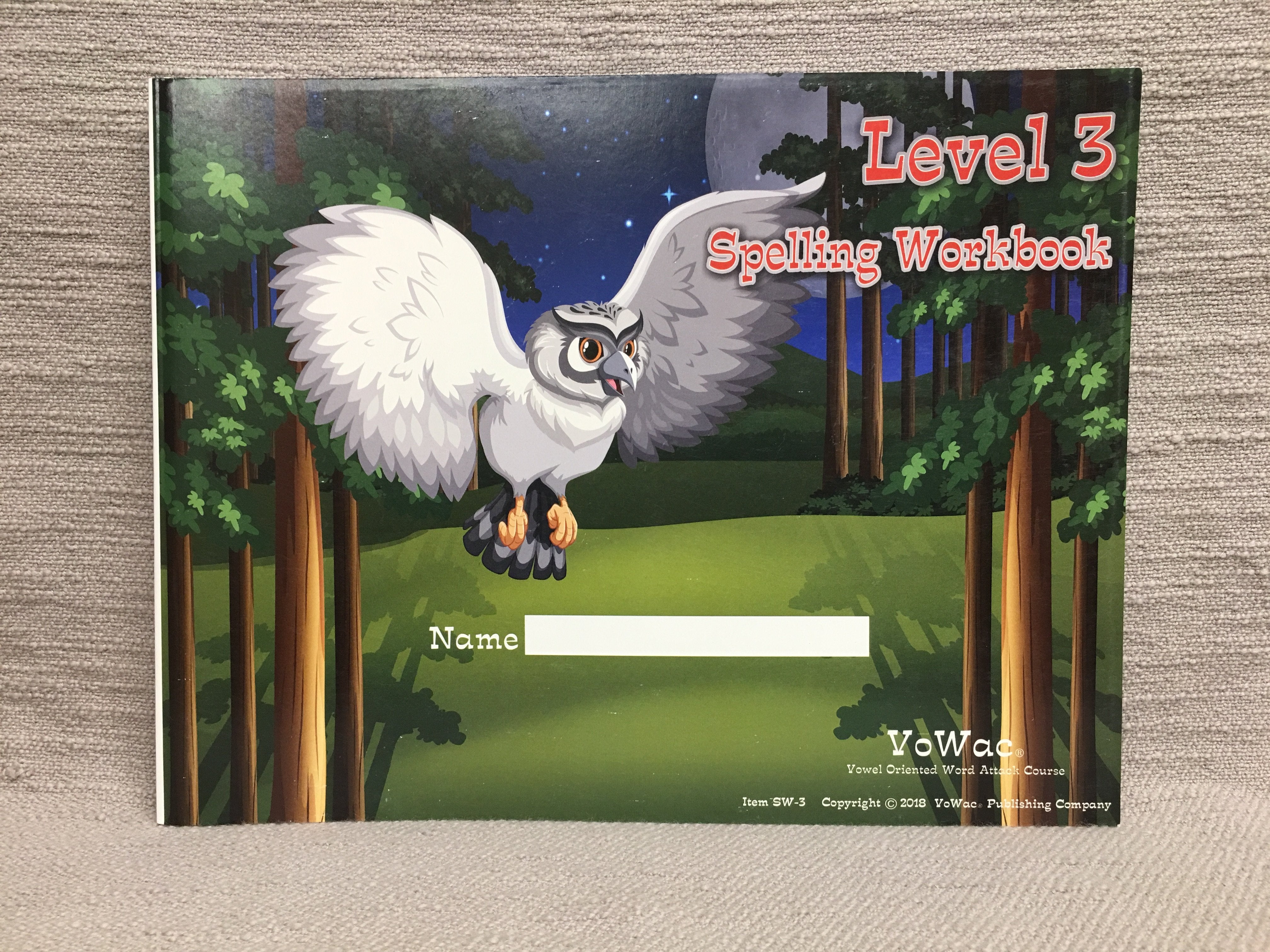 Spelling Workbook - Level 3 (SW-3)– VoWac Pu...