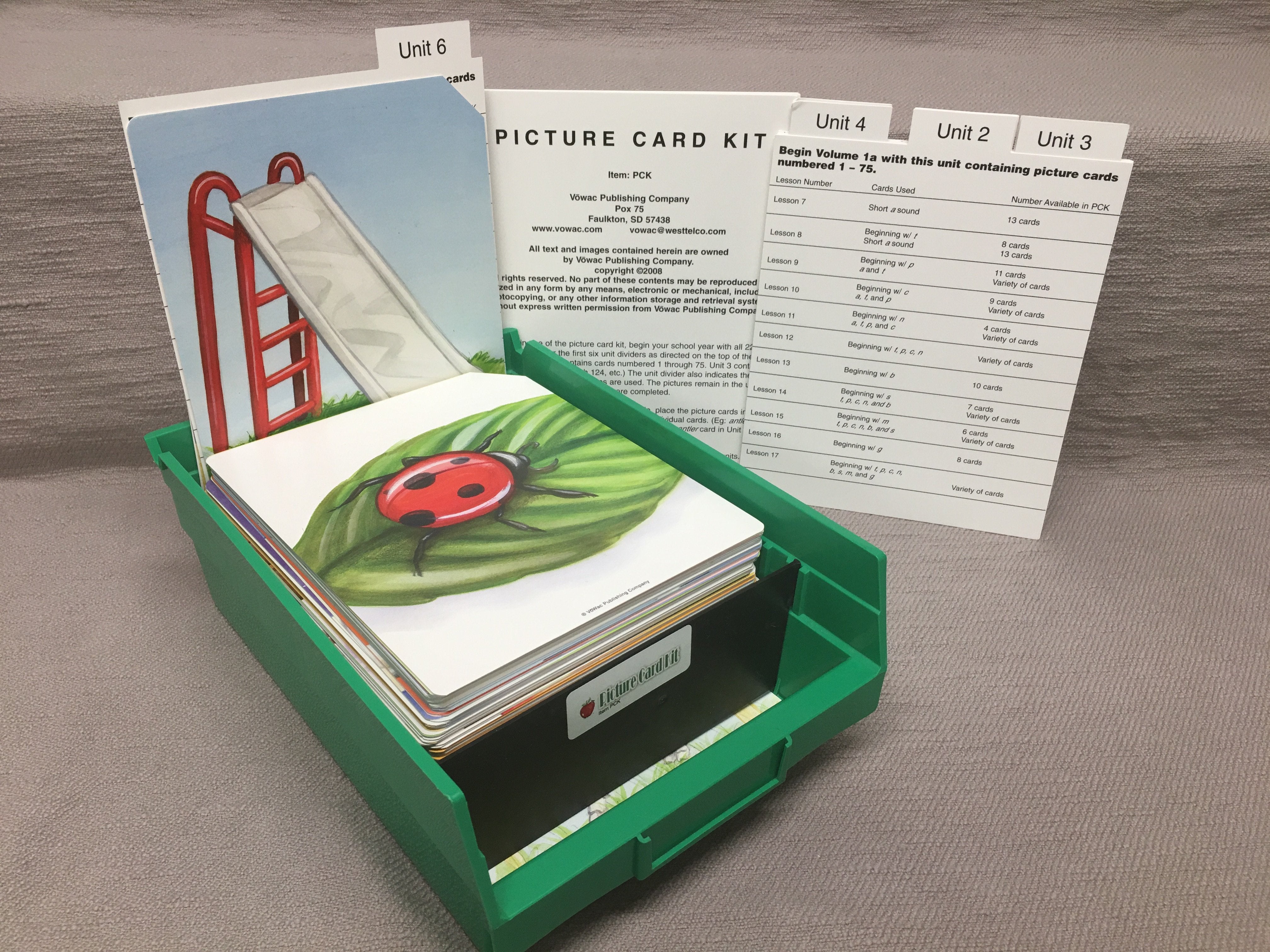 Picture Card Kit (PCK)– VoWac Publishing Com...